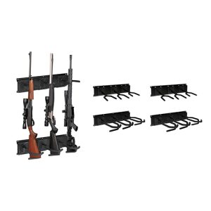 3-Slot/6-Slot Gun Rack Wall Mount Rifle Storage Display Rack - RIFENG METAL