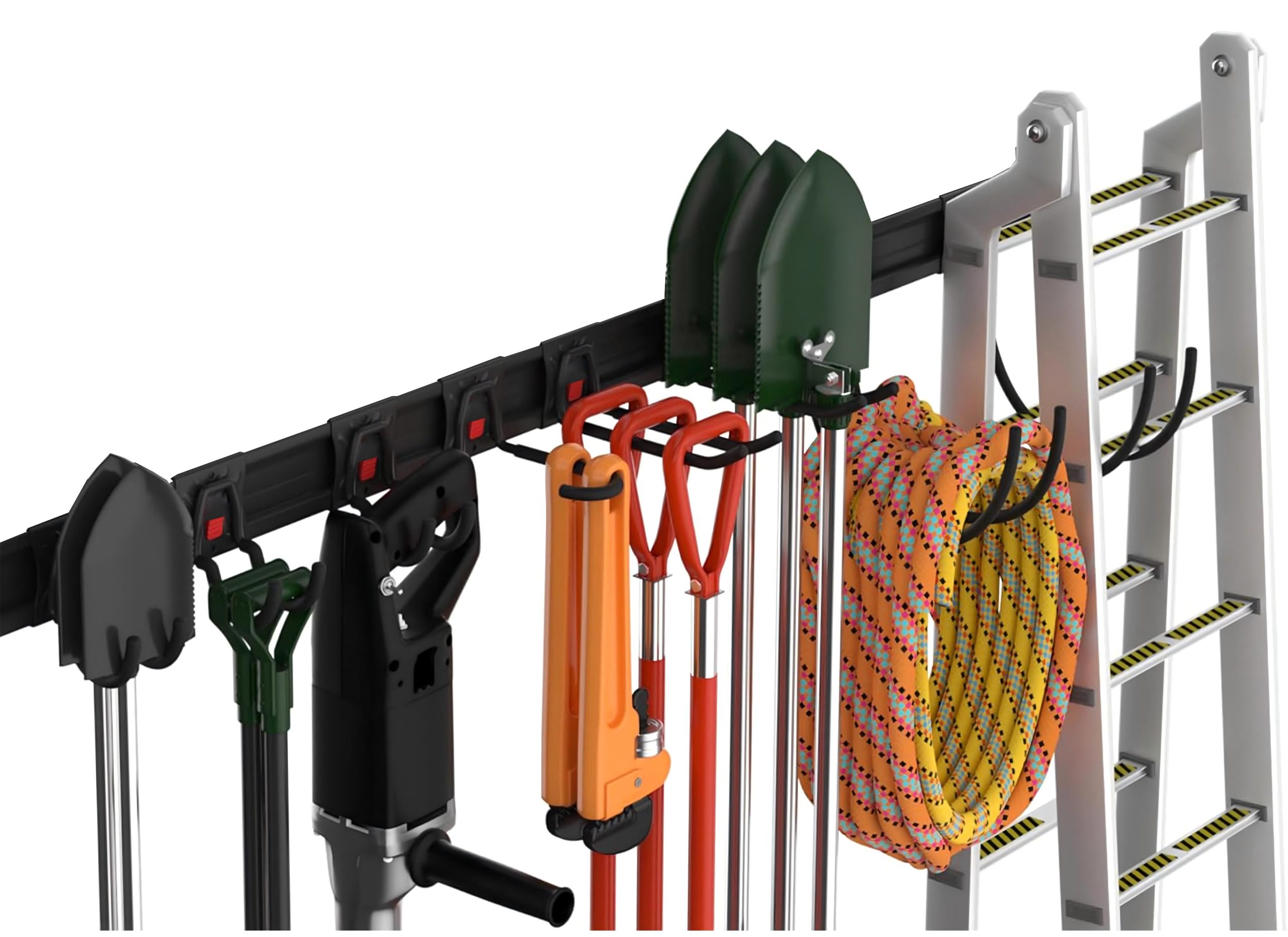 Garage straight hook combination storage hook, used for skateboard and ...